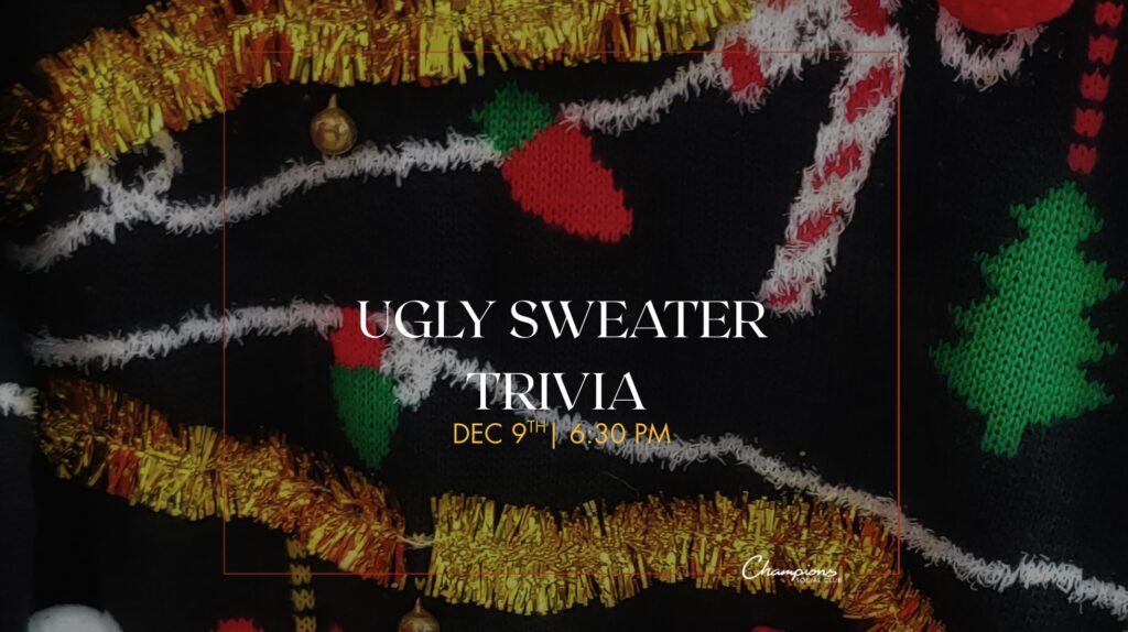 Holiday Trivia & Tapas - Champions Social Club